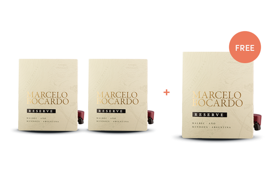 3 for 2 Marcelo Bocardo Reserve Malbec Boxed Wine | Naked Wines