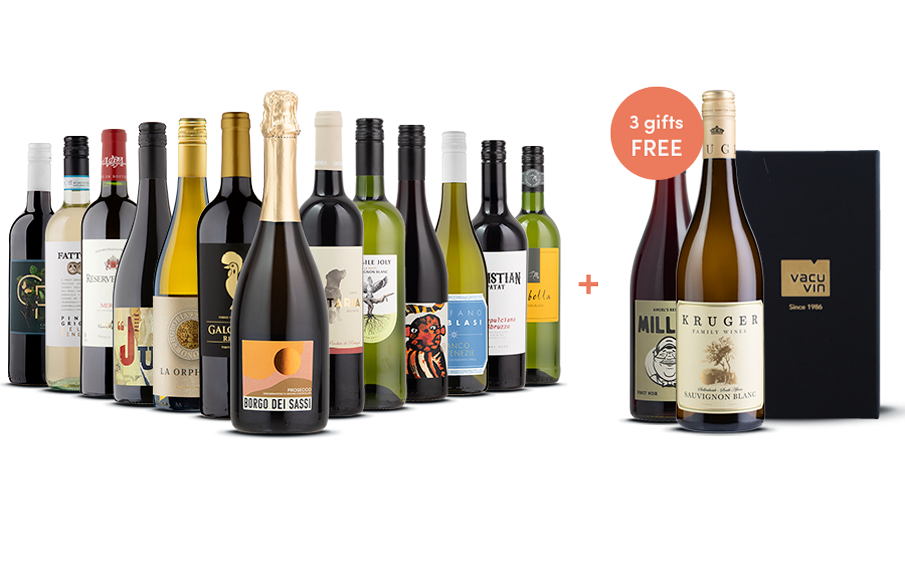 Fabulous 13 Bottle Bundle plus 2 FREE bottles and FREE Vacu Vin Gift ...