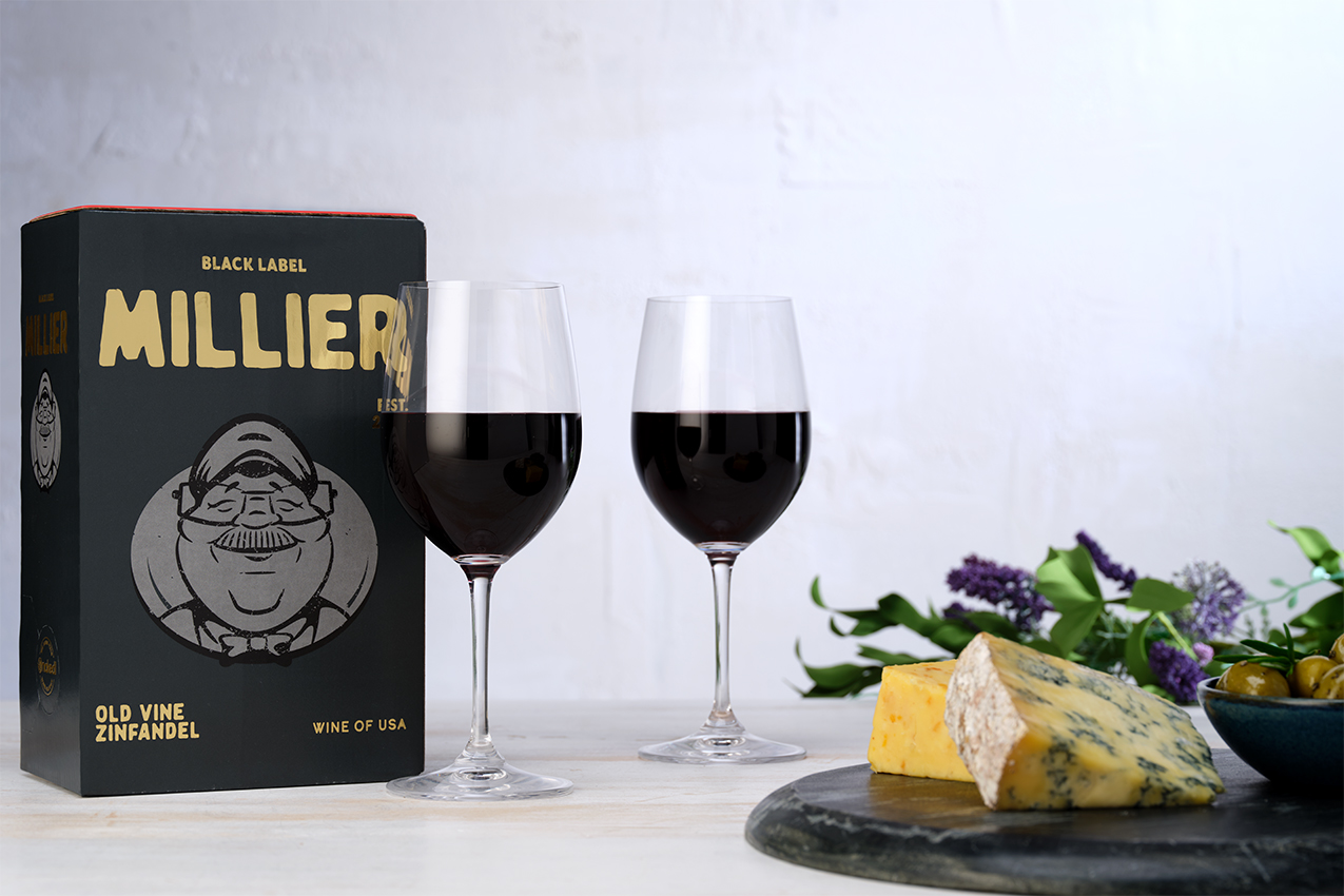 F. Stephen Millier Black Label Lodi Old Vine Zinfandel Boxed Wine 2023 ...