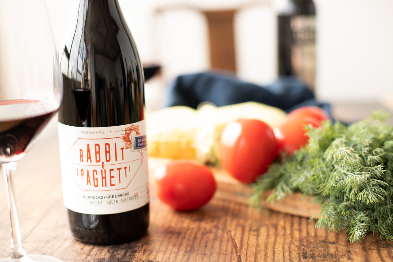 Rabbit & Spaghetti Horrocks & Greenwood Shiraz 2022 | Naked Wines